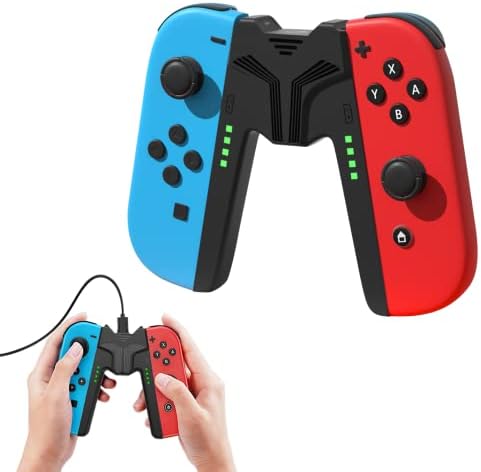 2RIYADH Grip para Switch OLED Joy-con Controller, Handle Grip para ...