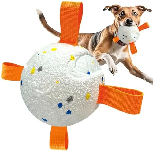Pet Supplies : WOWBALA Indestructible Dog Ball - Dog Toys for ...
