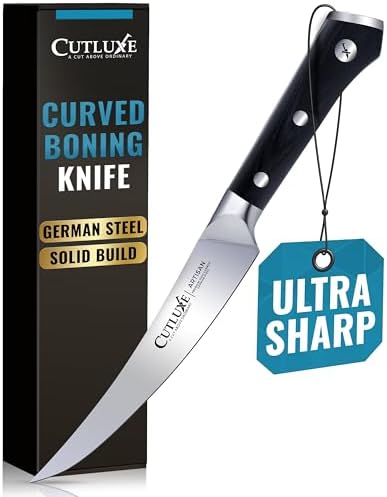 Amazon.com: Butcher Wizard 6" Boning Knife | Best Professional Boning ...