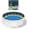 Amazon.com : 18' Round Overlap Pool Liner Replacement for Above Ground ...
