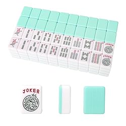 Amazon.com: GUSTARIA Set of American Mahjong Tiles, 166 American Mahjongg Tiles with Light Green ...