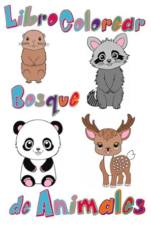 Amazon.com: Libro para Colorear: Animales del Bosque (Spanish Edition ...