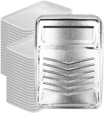 Amazon.com: Bates- Paint Tray Set, 9-Inch, 12 pcs, Plastic Paint Tray ...