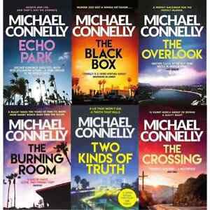 Michael Connelly Harry Bosch Series Collection 6 Books Set The Black ...