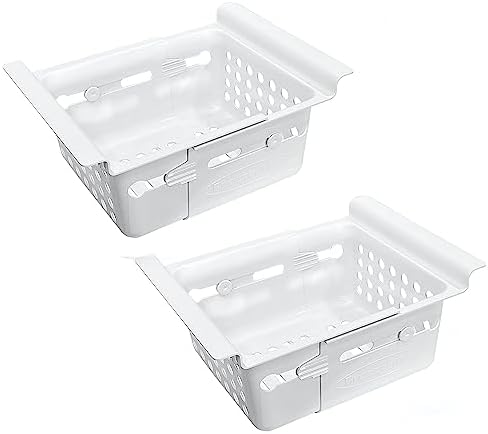 Amazon.com: Yatmung Deep Freezer Organizer Bins Expandable - Freezer ...