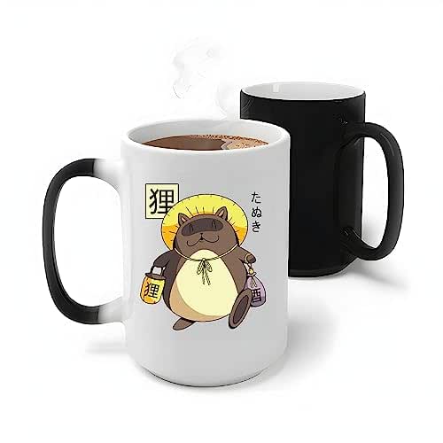 Amazon.com: Japanese Yokai Tanuki Gift Idea for Anime Fans Illustration ...