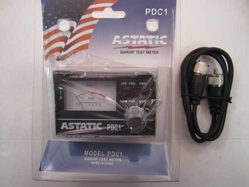 ASTATIC PDC1 SWR/RF Test Meter Instruction Manual