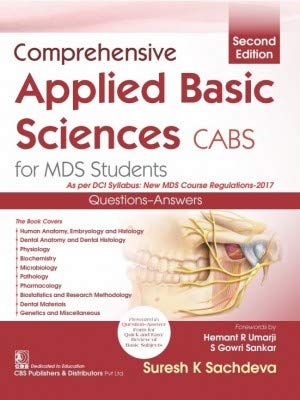 Buy Comprehensive Applied Basic Sciences: For MDS Students Book Online ...