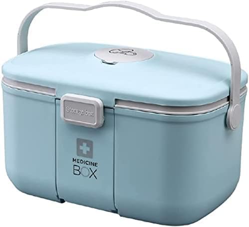 MAMMOTH Medicine Box Multifunctonal Storage Box First Aid Kit Organizer ...