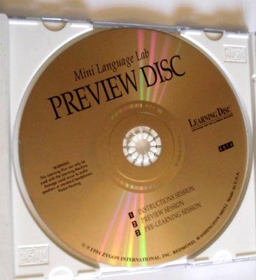 Mini Language Lab Preview Disc (Zygon International - The Learning ...