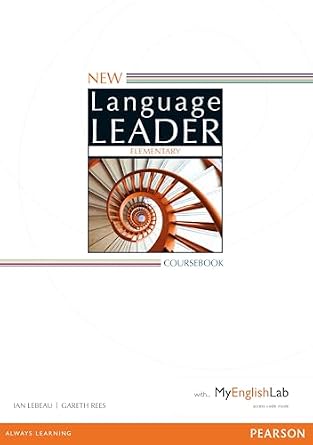 New Language Leader Elementary Coursebook with MyEnglishLab Pack ...