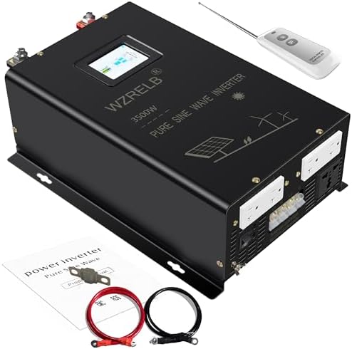 Amazon.com: 3500W 48V Pure Sine Wave Inverter,48 Volt DC to AC 120V ...