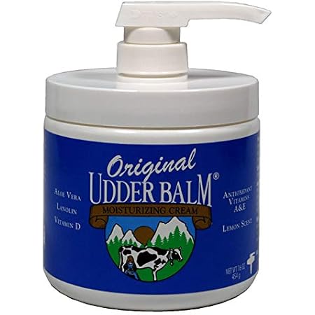 Amazon.com: The Happy Cow Moisturizing Udder Balm - 12 ounce pump ...