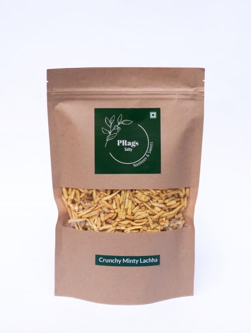 PRags Salty Crunchy Minty Lachha Healthy Roasted Potato Sticks Onion ...