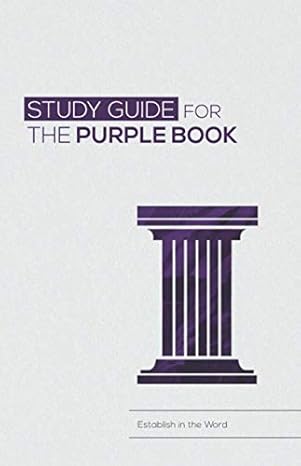 Study Guide for the Purple Book: Establish in the Word: Murrell, Steve ...