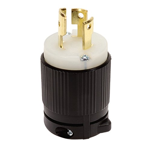 Twist-Lock NEMA L5-15P Replacement Plug Easy Assembly - Durable Nylon ...