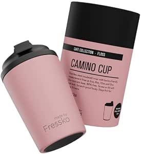 made by Fressko Reusable Coffee Cup - Stainless Steel Insulated Mug ...