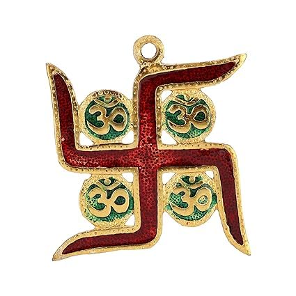 Swastik for Door Entrance - Vastu Items for Home for Good Luck Metal ...