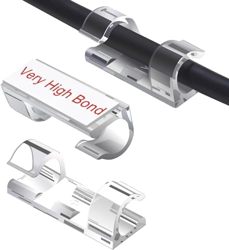 INVOSS Wire Organizer Cable Management Clips, Cord Hook with Improved ...