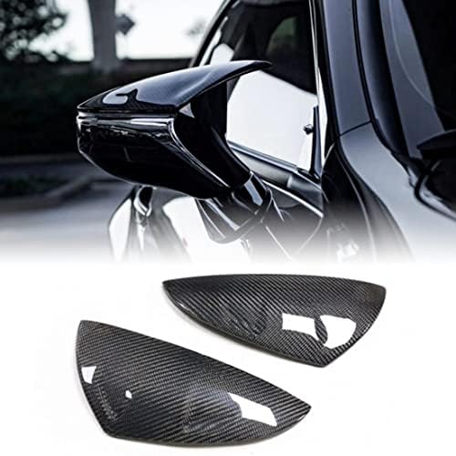 Amazon.com: GaofeiLTF Real Carbon Fiber Mirror Caps Covers Fits for ...