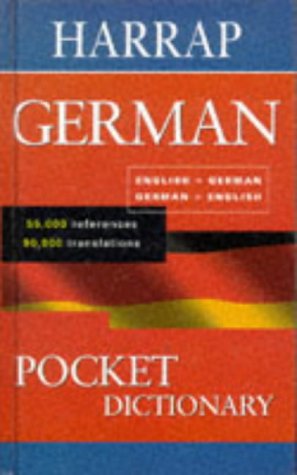 Harrap German Pocket Dictionary: unknown author: 9780245606328: Amazon ...