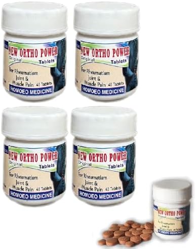 Buy Ayurvedic new Ortho Power Tablet (4 x 40 Units) Tablets Online at ...