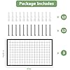 Amazon.com: NectaCol 3 Packs Grid Wall Panels, Metal Black Wire Grid ...