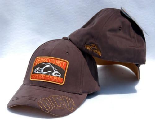 Amazon.com: Boom Boom Cycles Orange County Choppers Licensed Hat Brown ...