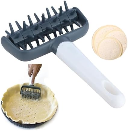 Amazon.com: magpross Pizza Roller Spikes Dough Pastry Bubble Docker ...