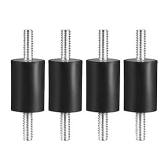 Locking Pin Pin Fasteners 4PCS Rubber-Lined Shock Absorber Replaces The ...