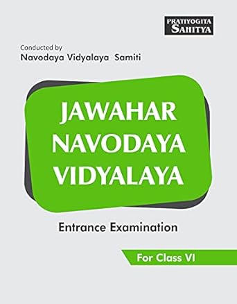 Buy Sahitya Bhawan Jawahar Navodaya vidyalaya entrance examination book for class 6 in english ...