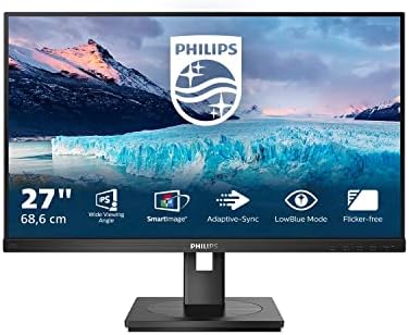 PHILIPS 271E1SCA - 27 Inch FHD Curved Monitor, 75Hz, 4ms, VA, AMD ...