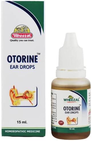 Otorine Ear Drops for Ear Wax Removal, Ear Pain, Earache, Ear Discharge ...