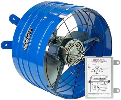 Amazon.com: Quietcool AFR SMT PRO-2.0 Roof Mount Smart Attic Fan - 1922 ...