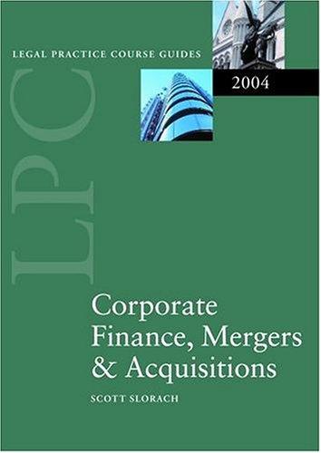 Amazon.com: LPC Corporate Finance, Mergers and Acquisitions (Legal ...