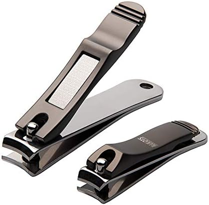 Amazon.com : Nail Clippers Set Matte Stainless Steel 3 pcs fingernail ...
