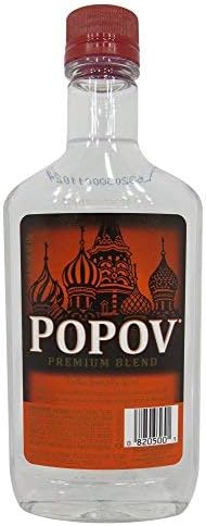 Amazon.com: Popov Vodka, 200mL : Grocery & Gourmet Food
