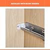 Self-Aligning Rear Mounting Sockets for Blum Tandem Undermount Drawer ...
