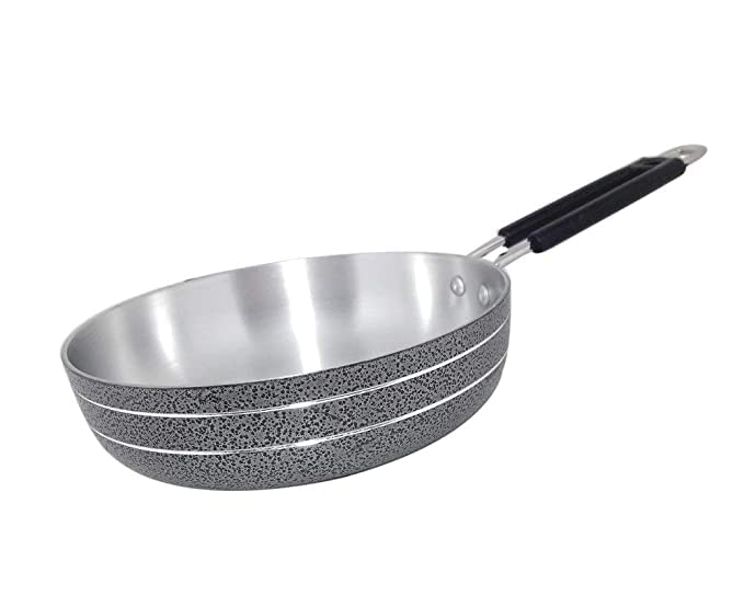 Buy Shiv Aluminium Colour Fry Pan/Omlette Pan/Tadka Pan, Aluminium ...