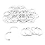 Amazon.com : SWZHAI Binder Rings 50pc, Book Rings 1 Inch, Flash Card ...