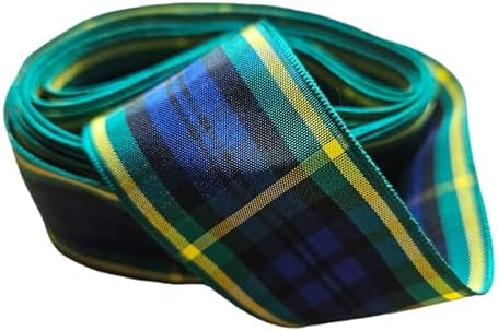 Tartan Ribbon 15mm, 25mm & 40mm Available in Dress Stewart, Flower of ...