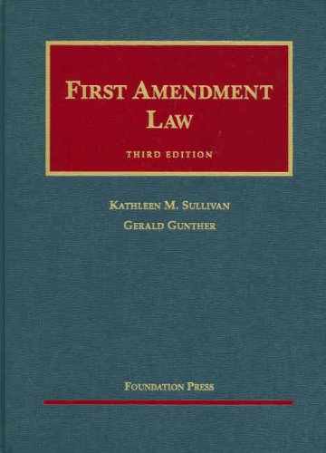 Amazon.com: First Amendment Law (University Casebook Series ...