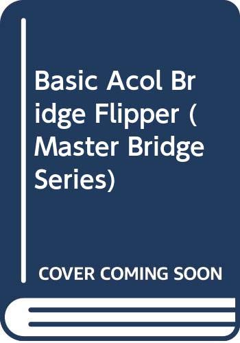 Basic Acol Bridge Flipper (Master Bridge Series): Amazon.co.uk: Klinger, Ron: 9780575039117: Books