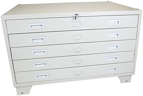 Architects Drawers A1 Artist Studio Flat File Cabinet Map Planning Art ...