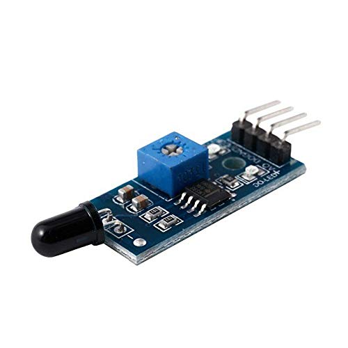 BIG BOOM® 3X(1 pcs Blue Metal 4-pin Flame Sensor Module/fire Detection ...