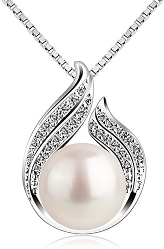 B.Catcher collana e ciondolo abbraccio con perla argento s925“Hug with ...