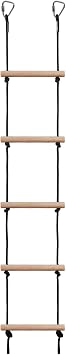 Amazon.com: ChengFu Swing Rope Ladder, Hanging Rope Ladders, Ninja ...