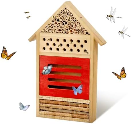 Amazon.com: HPAWHOMEPART Insect Hotel Bug House, Hanging Insect House ...