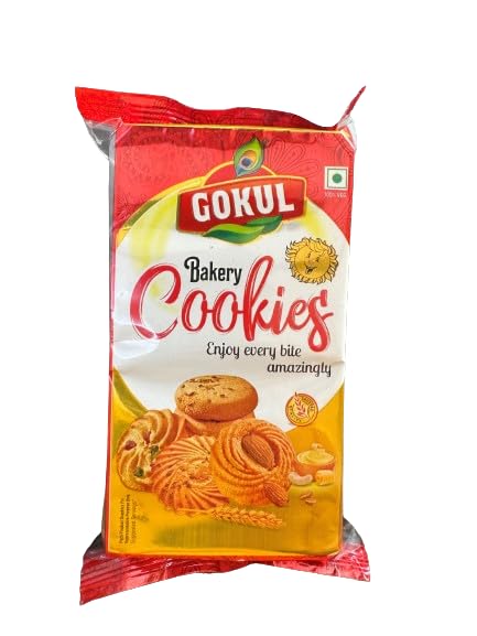 Gokul Premium Bakery Biscuits - 24-Pack (190g) (Pack of 4) (Jeera ...