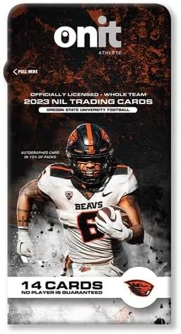 Amazon.com: ONIT Athlete Oregon State Beavers 2023 Football Trading ...